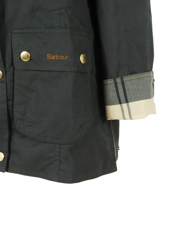 Barbour Modern Beadnell Waxed Jacket - Black
