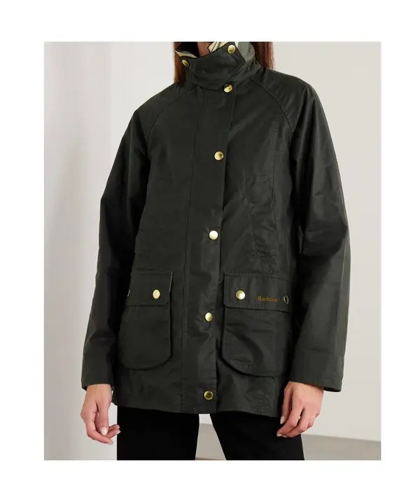 Barbour Modern Beadnell Waxed Jacket - Black