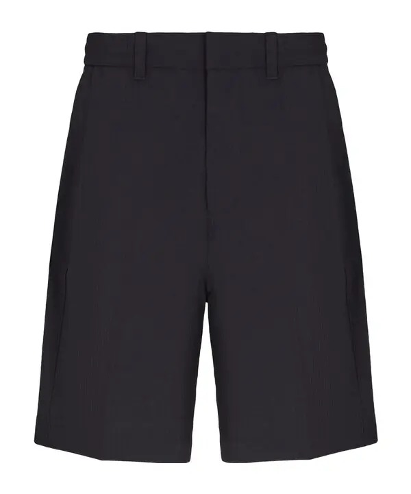 Emporio Armani Bermuda Shorts - Navy Blue