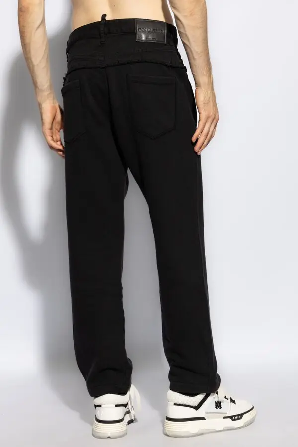 Dsquared2 Straight Leg Sweatpants