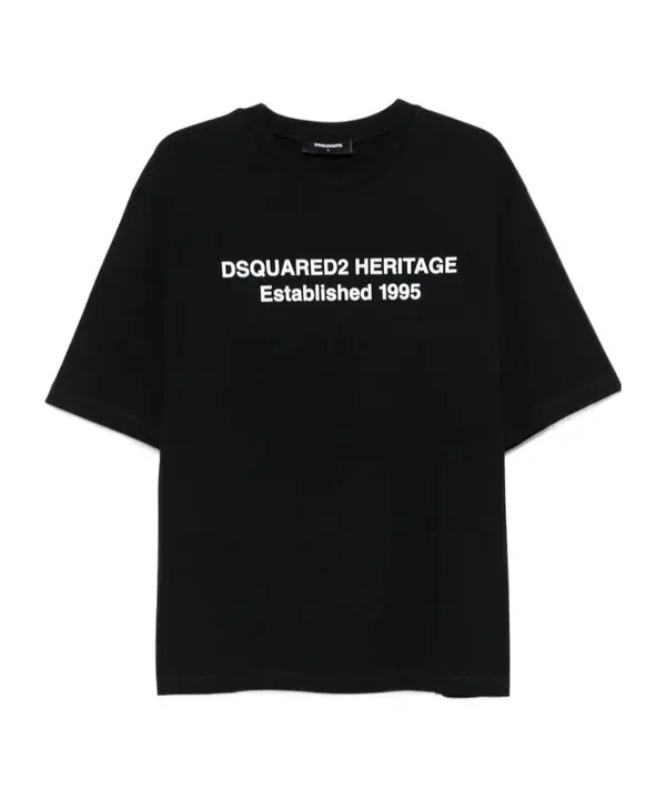 Dsquared2 Logo Printed Crewneck T-shirt