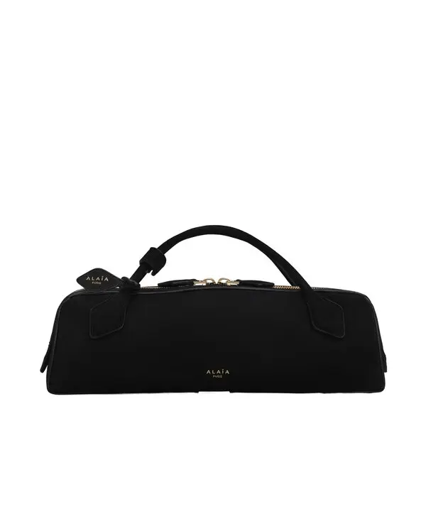 Alaïa Teckel Zipped Clutch Bag - Black
