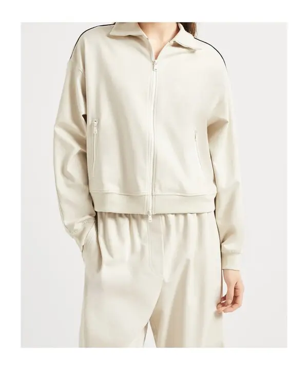 Brunello Cucinelli Couture Interlock Zipped Sweatshirt