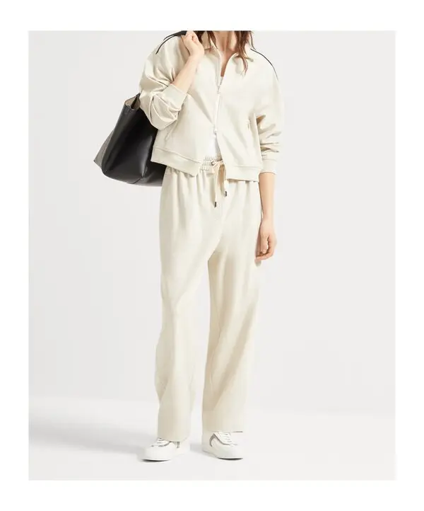Brunello Cucinelli Couture Interlock Zipped Sweatshirt