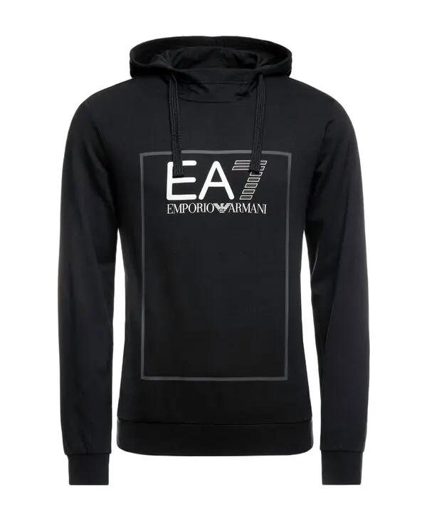 EA7 Logo Hooded Sweater