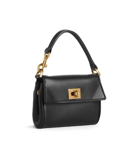 Balenciaga Rodeo Micro Bag Charm - Black