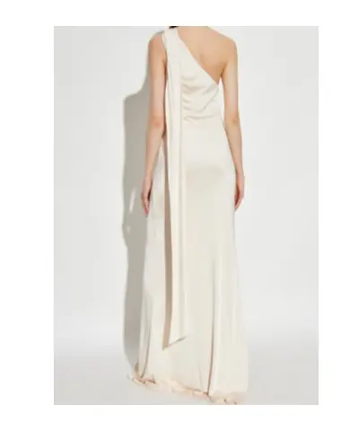 TOM FORD One-shoulder Ruched Evening Gown With High Waist And Slit