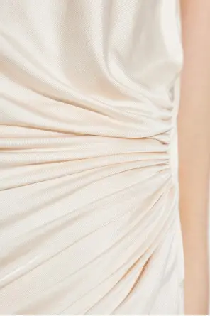 TOM FORD One-shoulder Ruched Evening Gown With High Waist And Slit