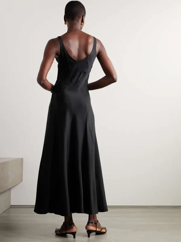 JIL SANDER Sleeveless Knitted A-line Dress