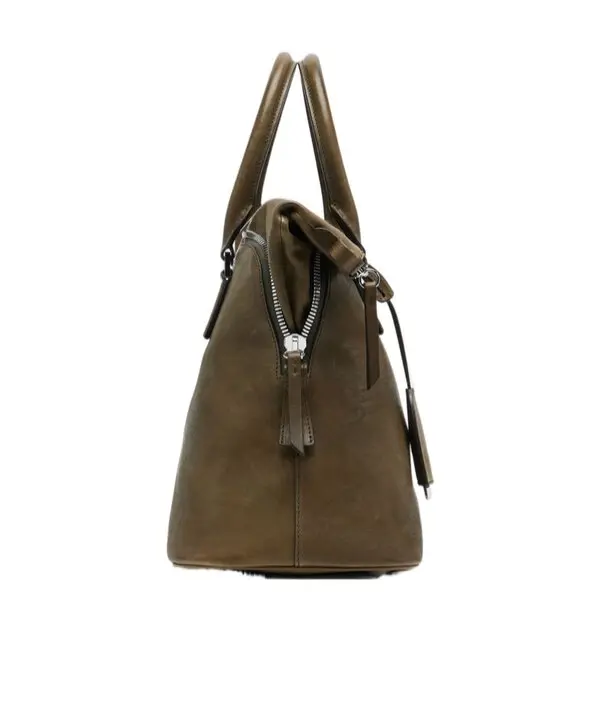 MAISON MARGIELA 5ac Medium Tote Bag - Khaki
