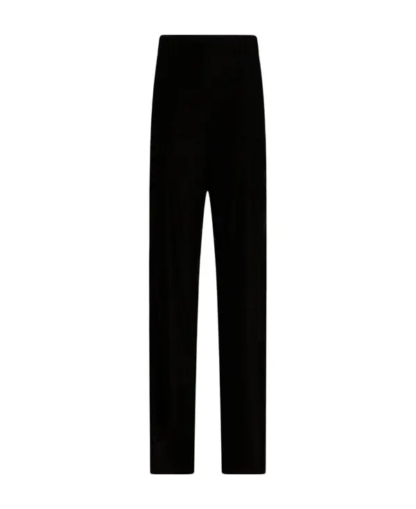 Etro High-waisted Elastic Waist Casual Pants - Black