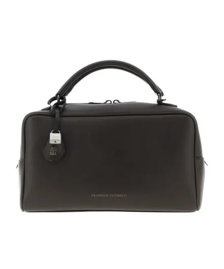 Brunello Cucinelli Explorer Zipped Tote Bag - Black