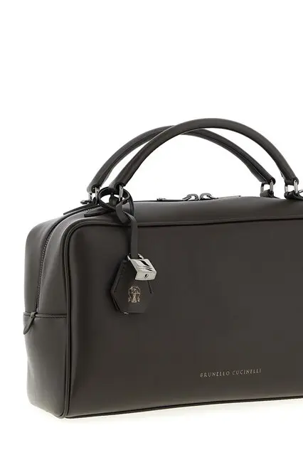 Brunello Cucinelli Explorer Zipped Tote Bag - Black