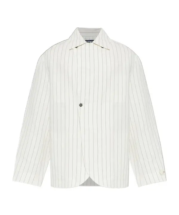 Jacquemus Striped Collared Jacket