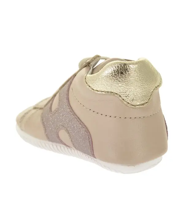 Hogan Low-top Sneakers With Shiny H-side Detail