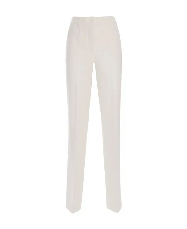 P.a.r.o.s.h Pleated Casual Pants With Belt Ring Design