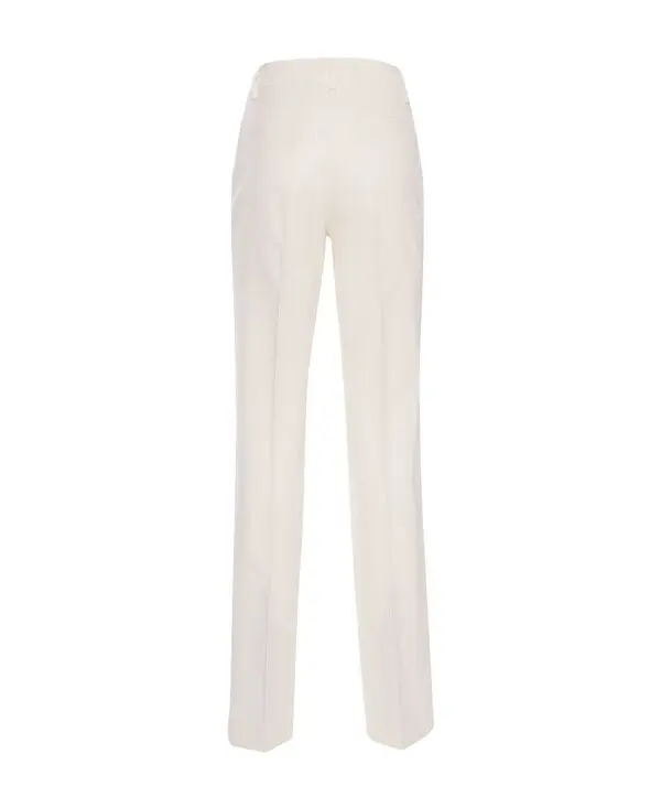 P.a.r.o.s.h Pleated Casual Pants With Belt Ring Design