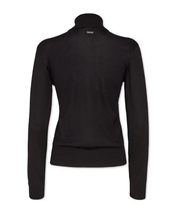 Dsquared2 Heart Embellished Turtleneck Knitted Jumper