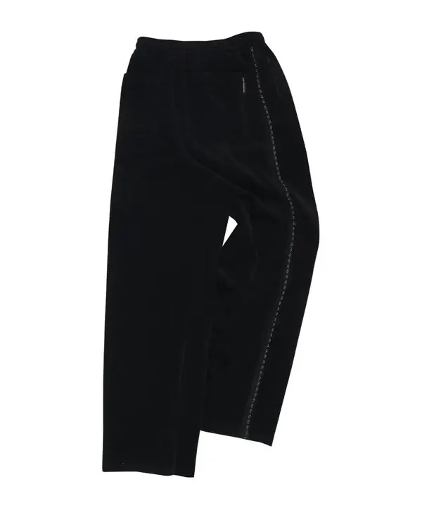 Andersson Bell Velvet Trousers With Chain Detail