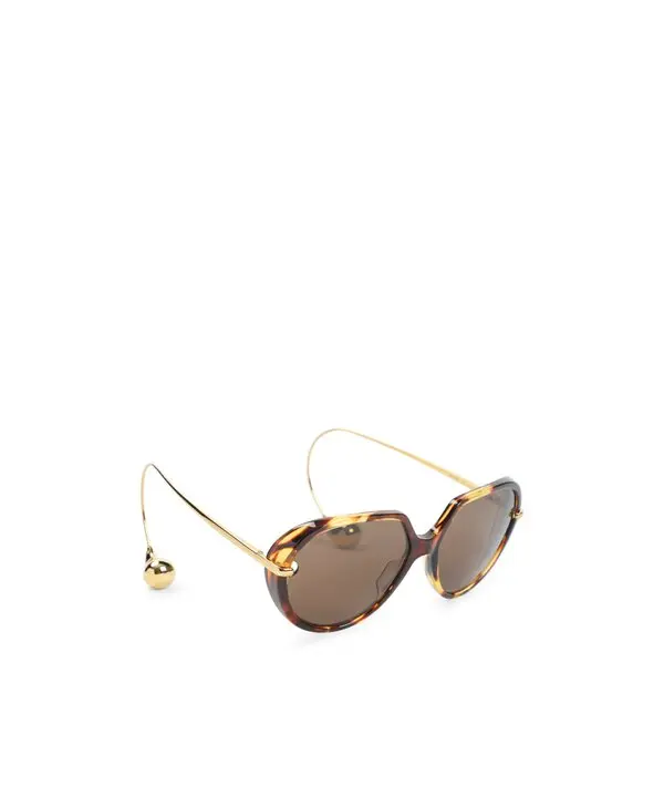 Bottega Veneta Drop Squared Sunglasses - Brown