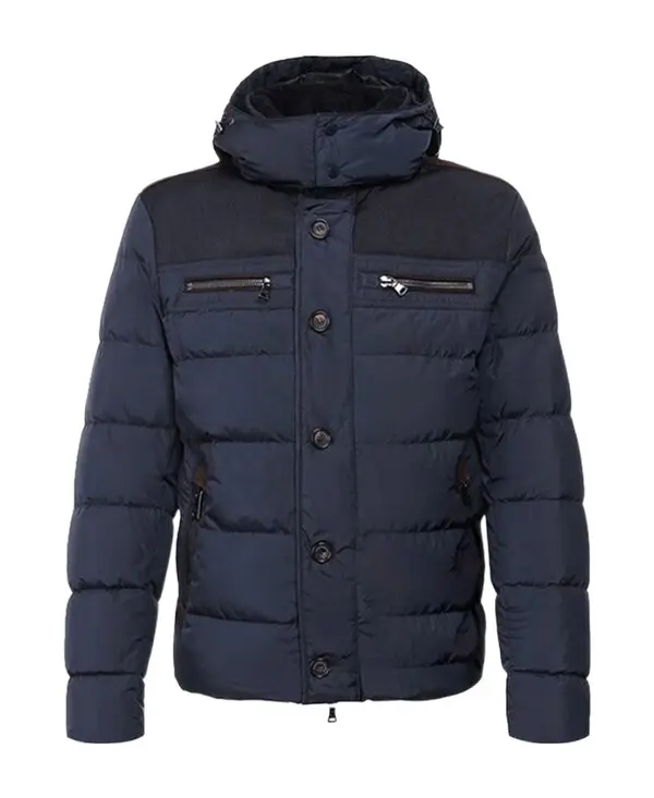 PAUL  SHARK Paul & Shark Long-sleeved Hooded Quilted Down Jacket