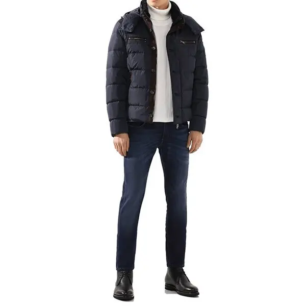 PAUL  SHARK Paul & Shark Long-sleeved Hooded Quilted Down Jacket