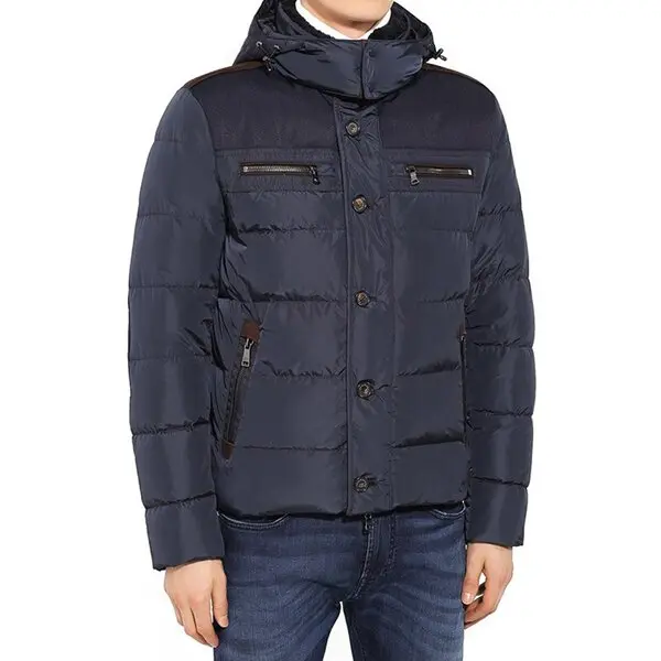 PAUL  SHARK Paul & Shark Long-sleeved Hooded Quilted Down Jacket