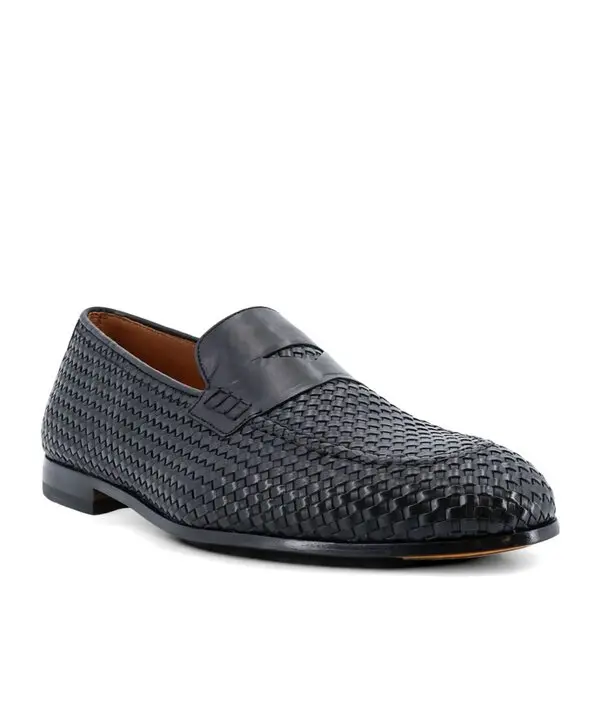 DOUCAL'S Intreccio Penny Loafers