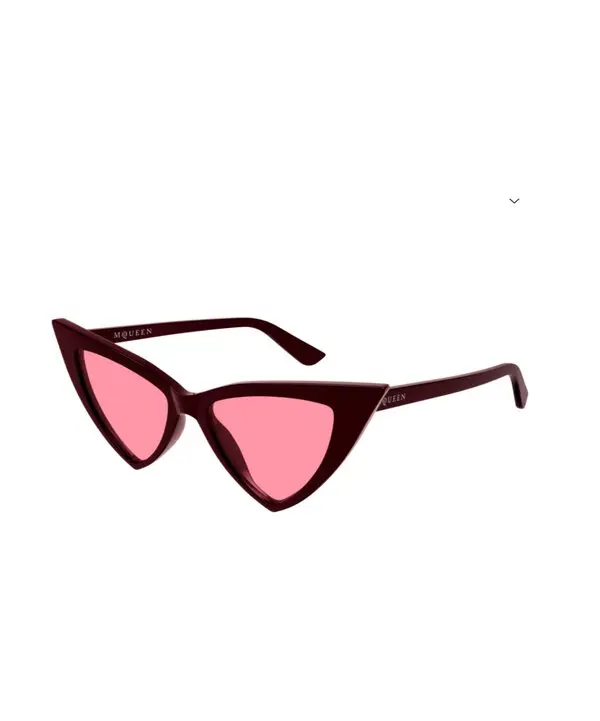 Alexander McQueen Cat Eye Frame Sunglasses