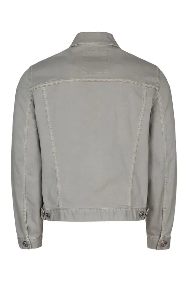 Brunello Cucinelli Long Sleeve Denim Trucker Jacket - C7018