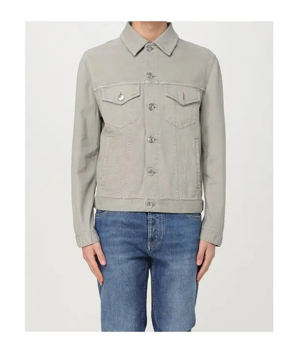 Brunello Cucinelli Long Sleeve Denim Trucker Jacket - C7018