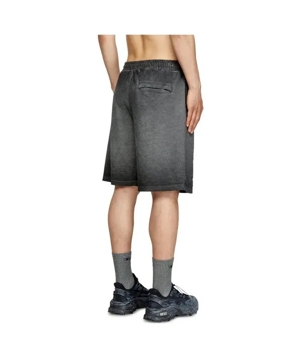 DIESEL® P-crowde Shorts Textured, Faded Finish - Dark Gray