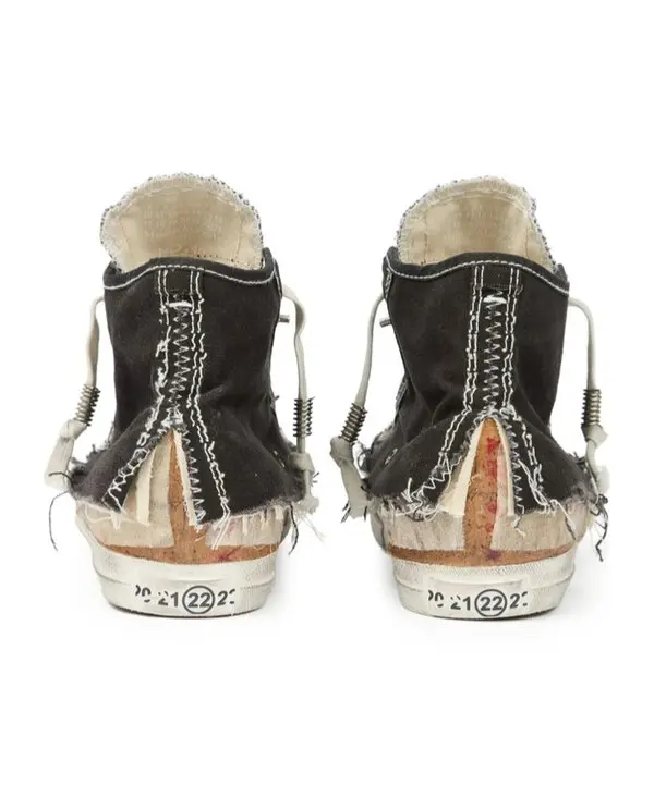 MAISON MARGIELA Distressed High Top Sneakers