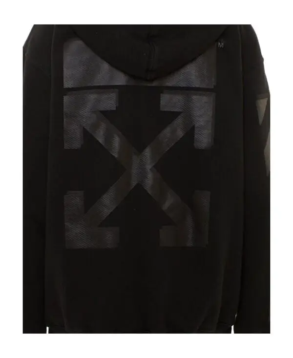 Off-White Logo Drawstring Hoodie