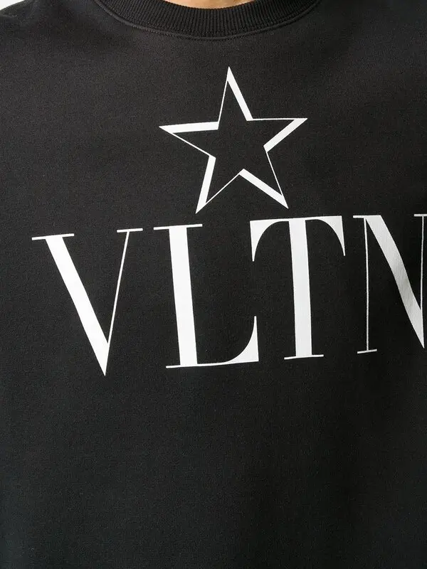 Valentino Garavani Logo Printed Sweatshirt