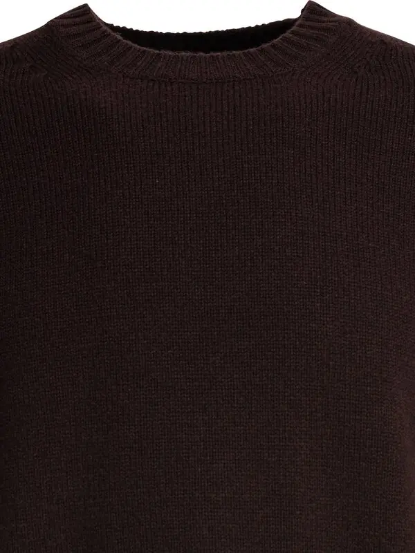 TOM FORD Long-sleeved Crewneck Jumper - Brown
