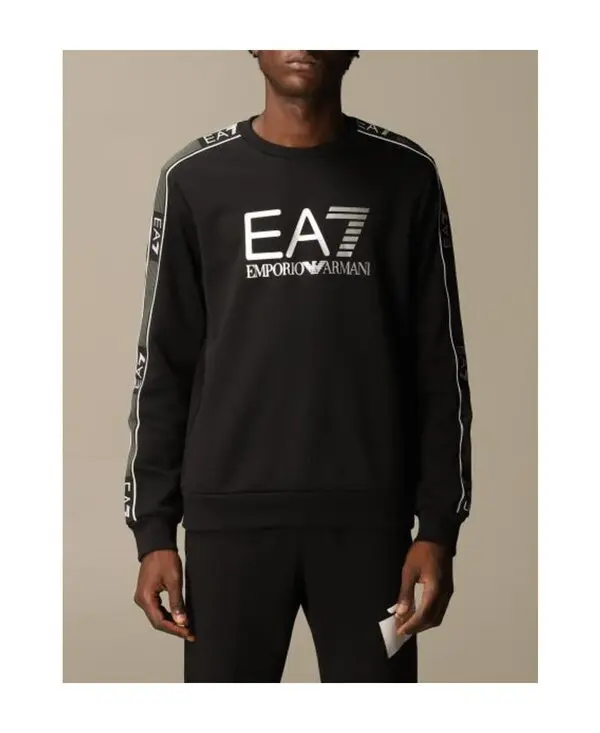 EA7 Printed Logo Pullover Sweater