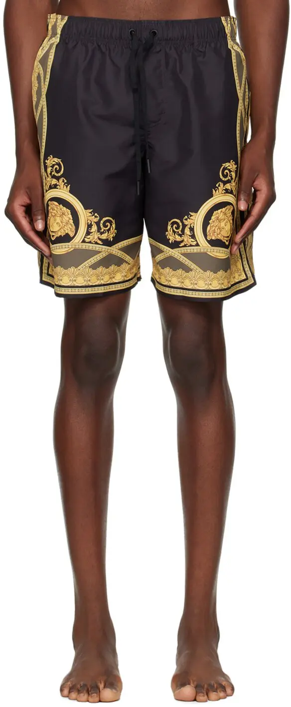 Versace La Coupe Des Dieux Swim Shorts