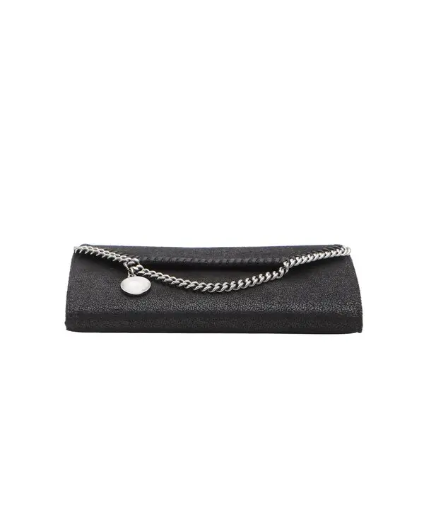 Stella McCartney Falabella Chain-linked Wallet - Black