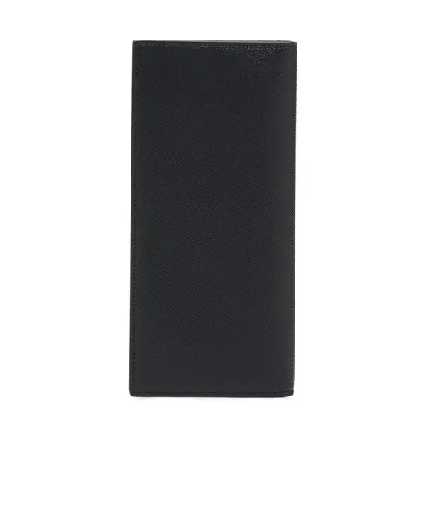 FERRAGAMO Gancini Detail Wallet - Black