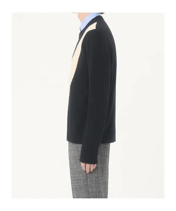Valentino Garavani Crew Neck Long Sleeve Jumper With Graphic Print