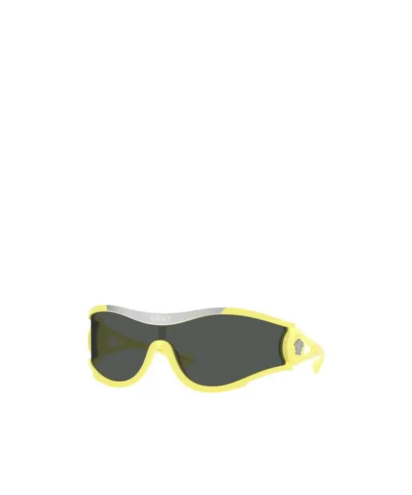Versace Geometric Frame Sunglasses