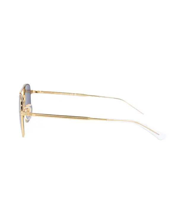 Montblanc Double Bridge Pilot Frame Sunglasses - Gray