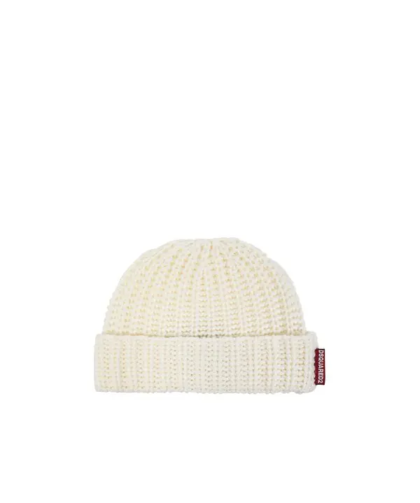 Dsquared2 Ribbed Knitted Beanie