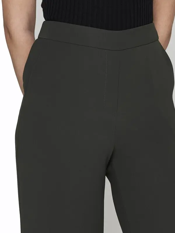 P.a.r.o.s.h Low-rise Tailored Wide-leg Trousers