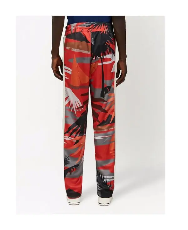 Palm Angels Multicolor Printed Casual Pants