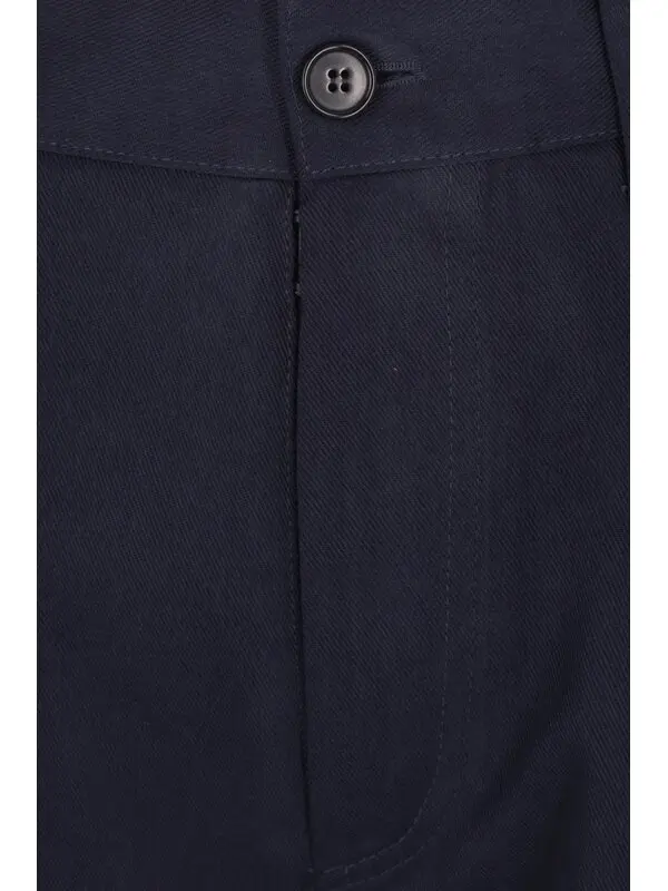 MAISON MARGIELA Wide-leg Pleated Trousers