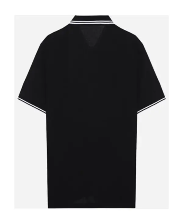 Fred Perry Embroidery Polo Shirt - Black