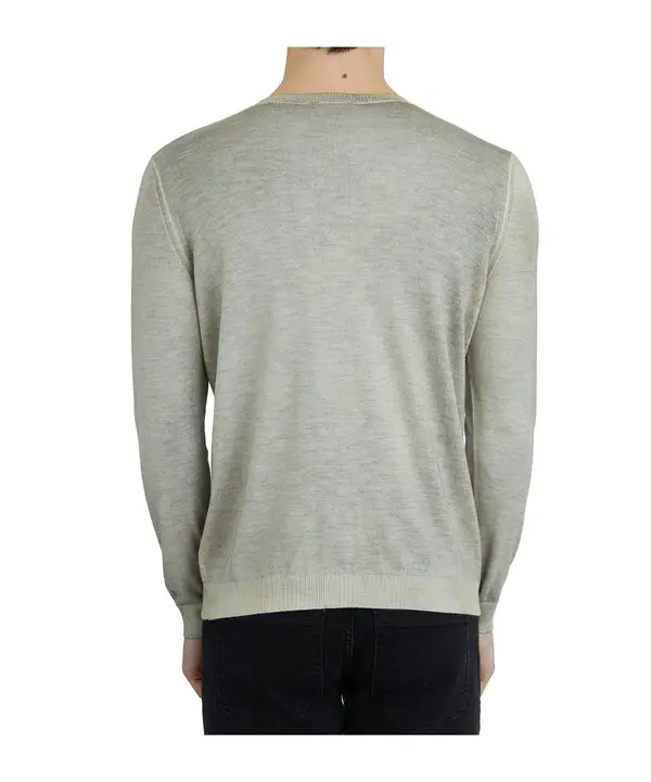 Avant Toi Crew Neck Cashmere Sweater - Gray