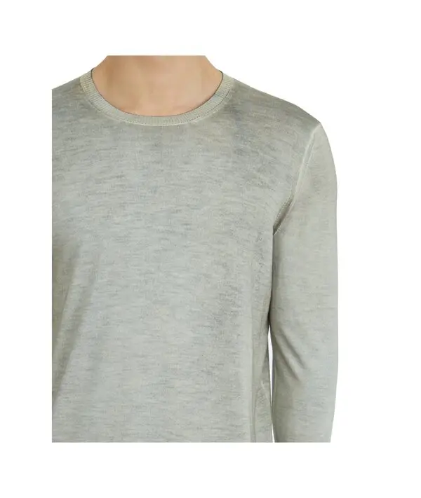 Avant Toi Crew Neck Cashmere Sweater - Gray